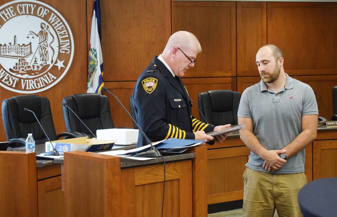 Wheeling Police and Firefighters Honored for Bravery in Line of Duty ...